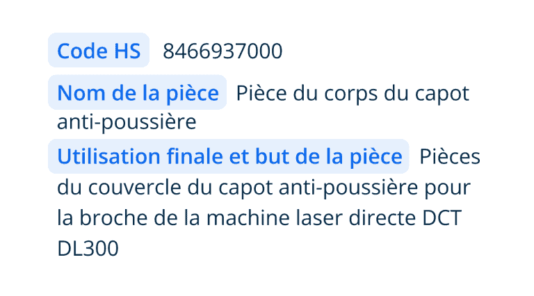 Codes SH pour les envois internationaux | Xometry Europe